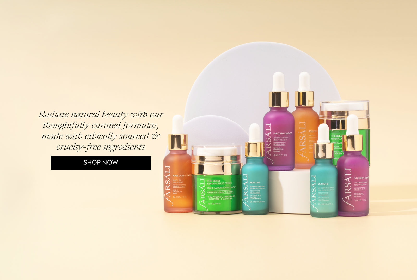 Thoughtfully formulated self-care – FARSÁLI