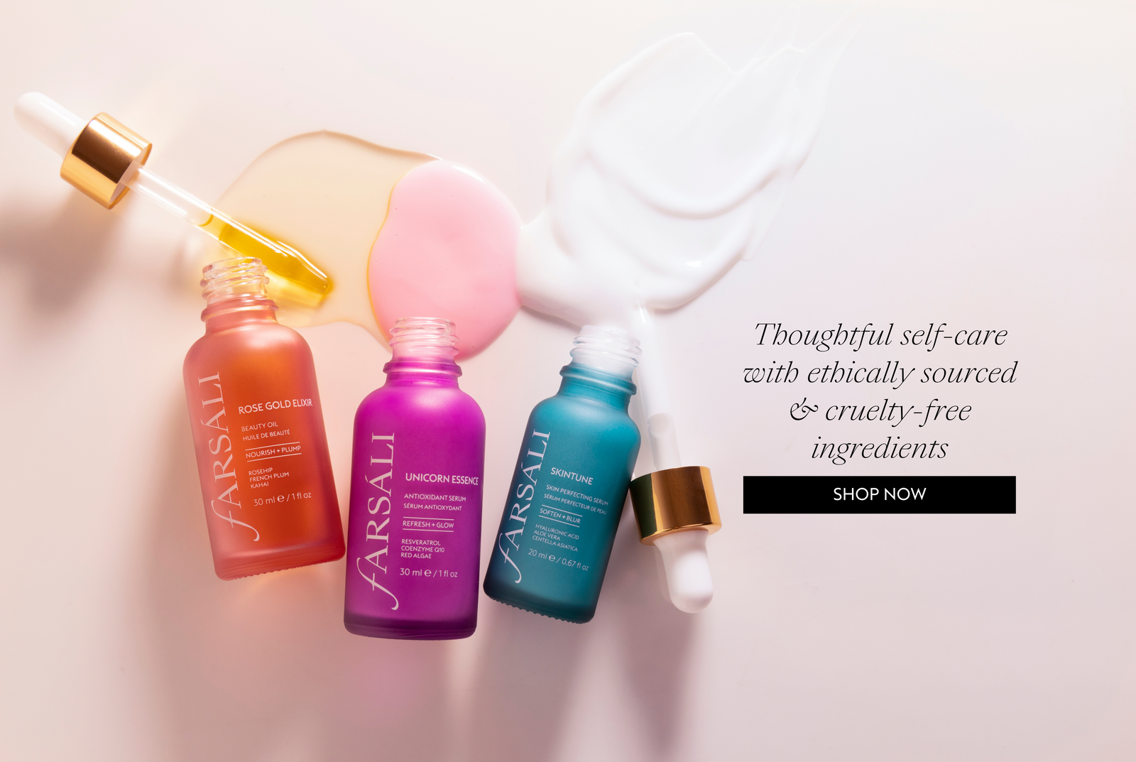 Thoughtfully formulated self-care – FARSÁLI